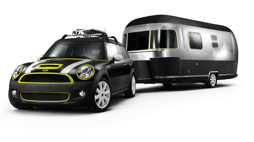 Mini Clubman med husvagn. Trevlig kombo. | Feber / Bil