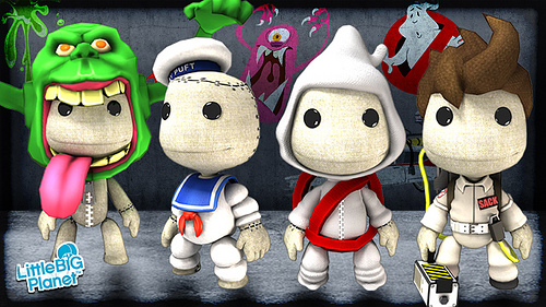 Ghostbusters-DLC till LBP. Bustin' makes Sackboy wear a hood. | Feber ...