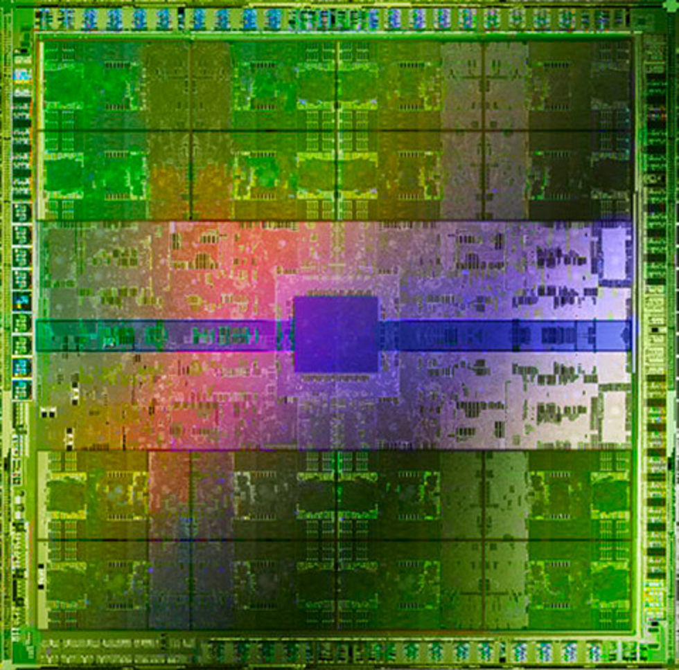 Nvidia arbetar med GeForce 300M. Bör vara mobila varianter av Fermi ...