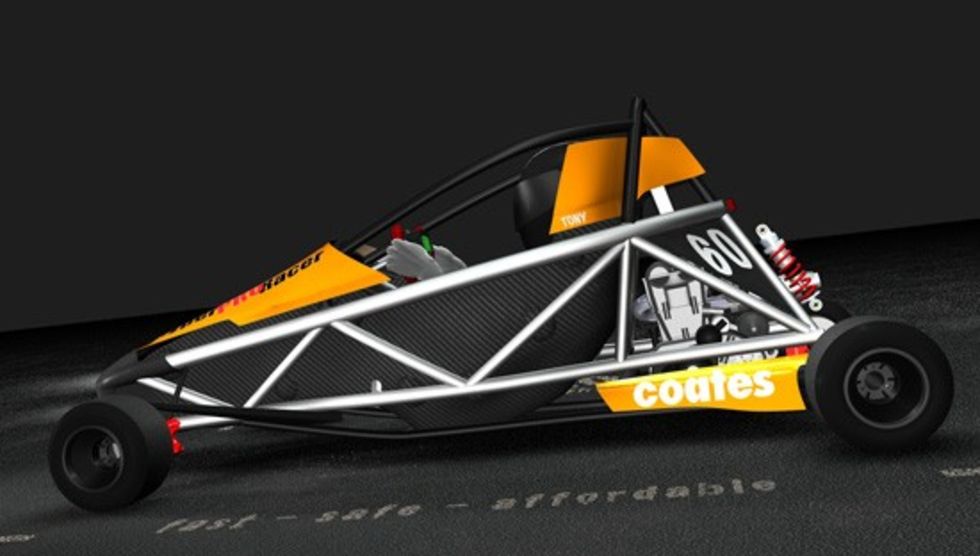 Hyper PRO Racer. Låg vikt + mc-motor = körglädje! | Feber / Bil