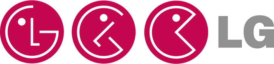 LG's logotyp är egentligen Pac Man. Det här kommer aldrig att kunna bli ...