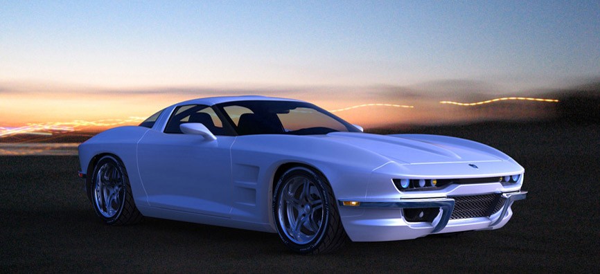 Rossi SixtySix går från rendering till verklighet. Har Corvette C6 ...