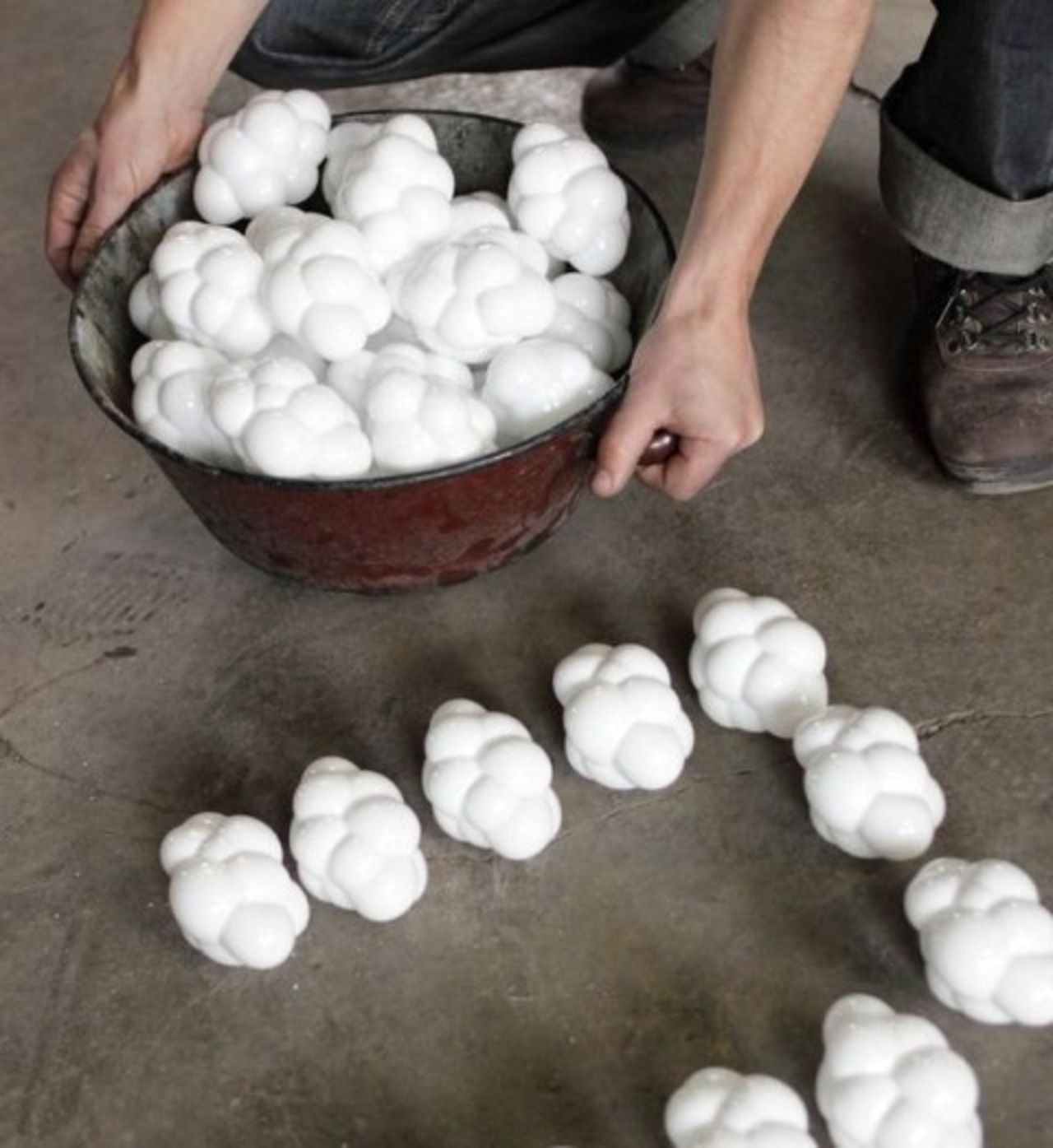 Pryd granen med moln. Cumulus. | Feber / Hem