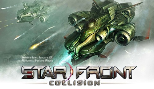 iOS: Spelat - Starfront: Collision. Lieutenant Clavis must survive ...