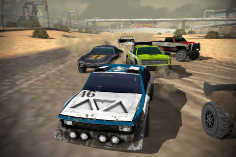 iOS: Dagens nollkrona är Uber Racer 3D - Sandstorm. Kör försiktigt ...