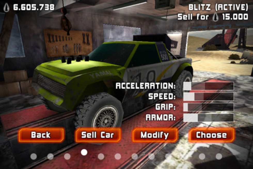 iOS: Dagens nollkrona är Uber Racer 3D - Sandstorm. Kör försiktigt ...