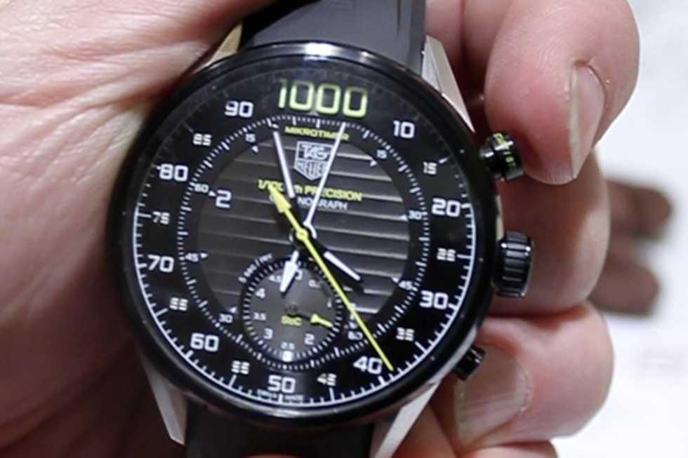 Tag Heuer 1000 Mikrotimer. Klocka med koll på tusendelarna. | Feber / Pryl