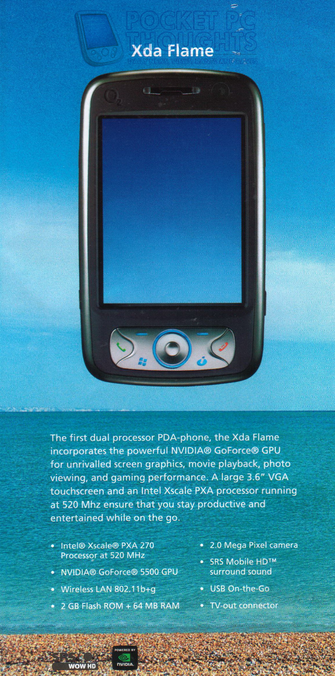 EXKLUSIVT: Supersmartphonen O2 XDA Flame! . | Feber / Mobil