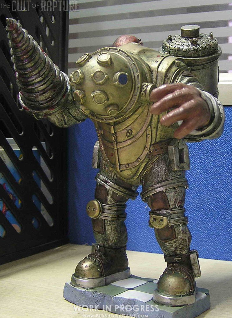 Prototyp av Big Daddy. The Cult of Rapture ger oss en förhandstitt ...