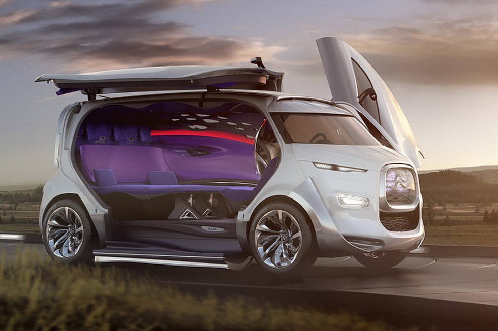 Koncept: Citroën Tubik - koncept som rymmer flera kubik. Inspirerat av ...