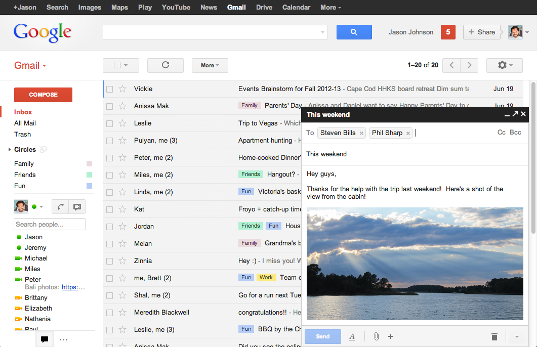 Skriv nytt mail snabbare i Gmail. Ny version på gång. | Feber / Webb