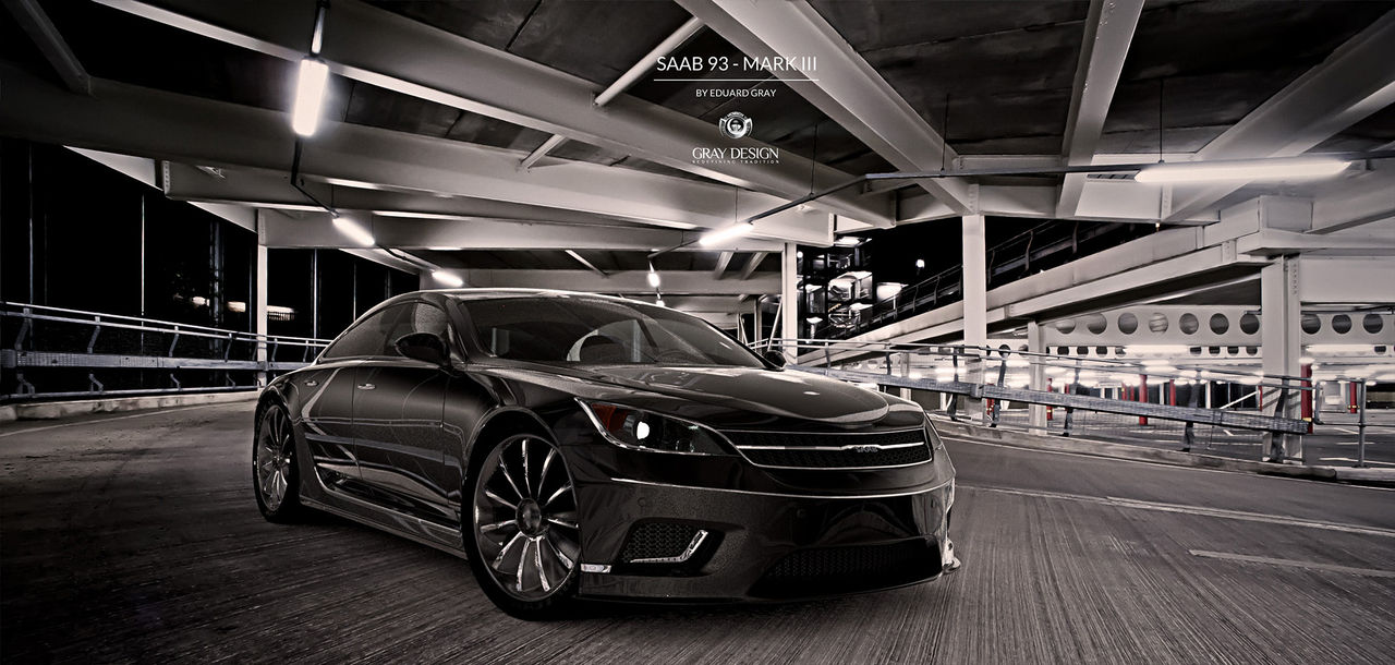 Saab ur en designers ögon. Så här kunde kanske en framtida 9-3 ha sett ...