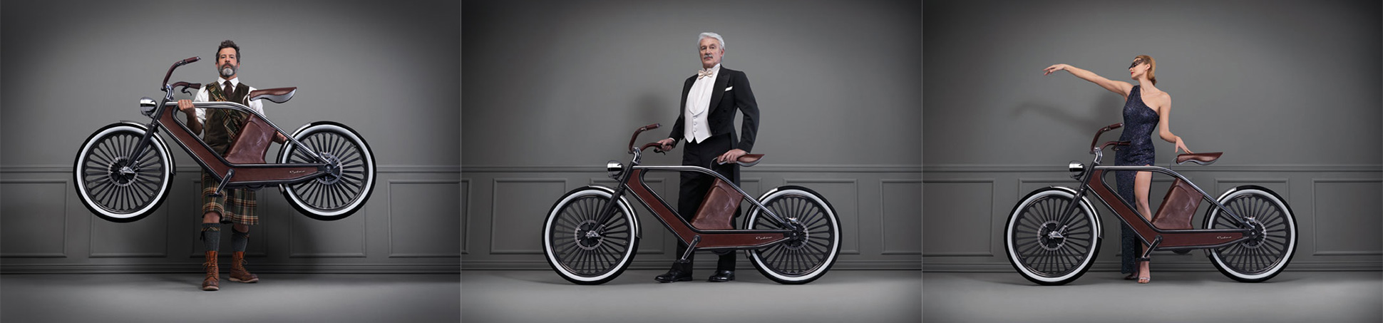 Italiensk elcykel med klass. | Tjock / Garaget