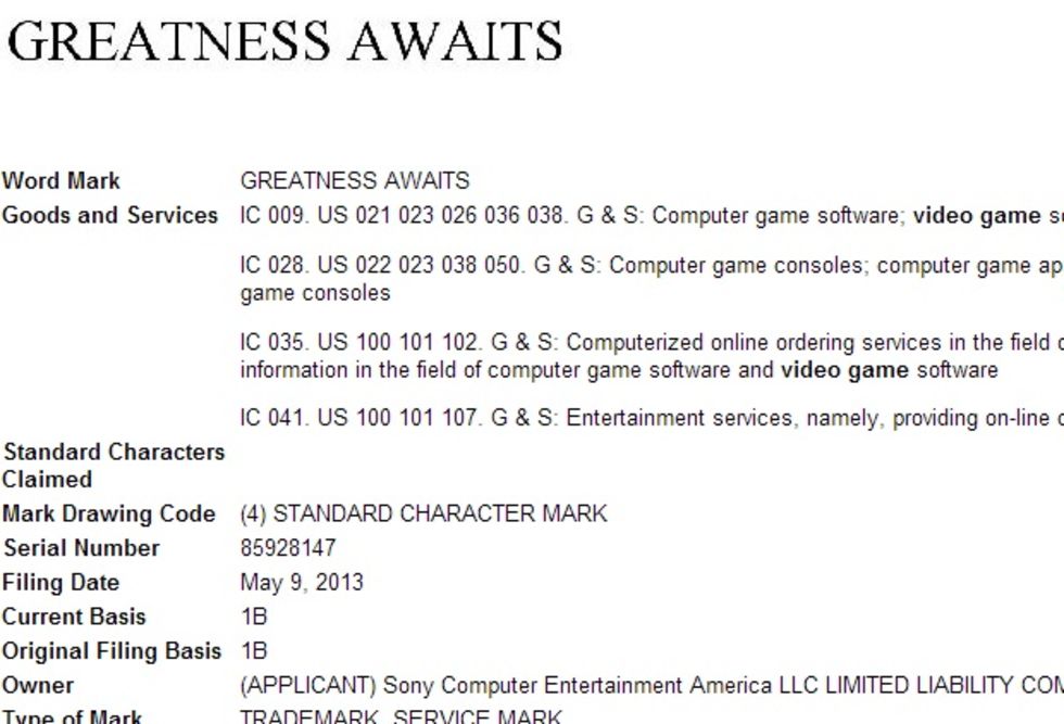 Rykte: Sony slogan för PlayStation 4 är.... Greatness Awaits. | Feber ...