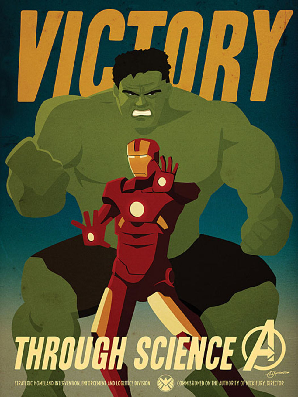 Marvel-affischer i propaganda-anda. Ganska coola. | Feber / Pryl