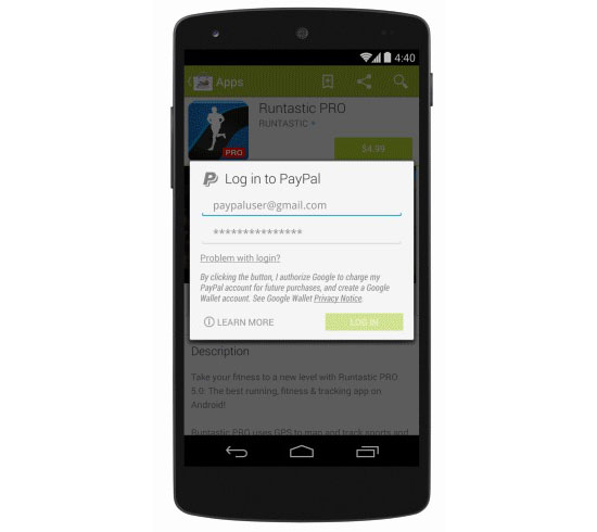 Google Play stödjer nu PayPal. Betala med PayPal direkt i app-butiken ...