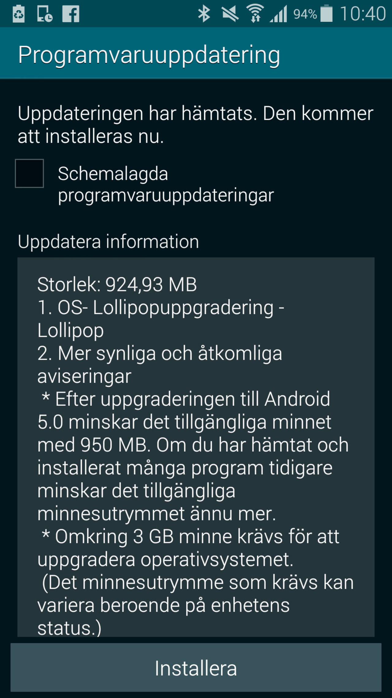 Nu får Samsung Galaxy S5 Lollipop OTA i Sverige. På tiden! | Feber / Android