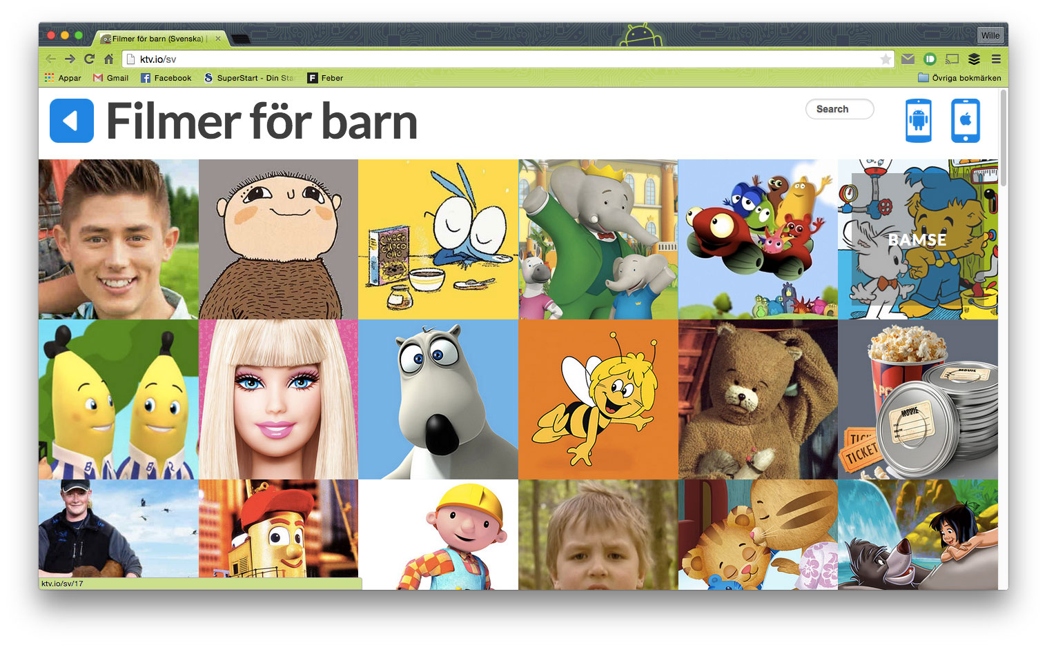 Kids TV -ny tjänst för barnfilmer på YouTube. Hitta rätt bland ...