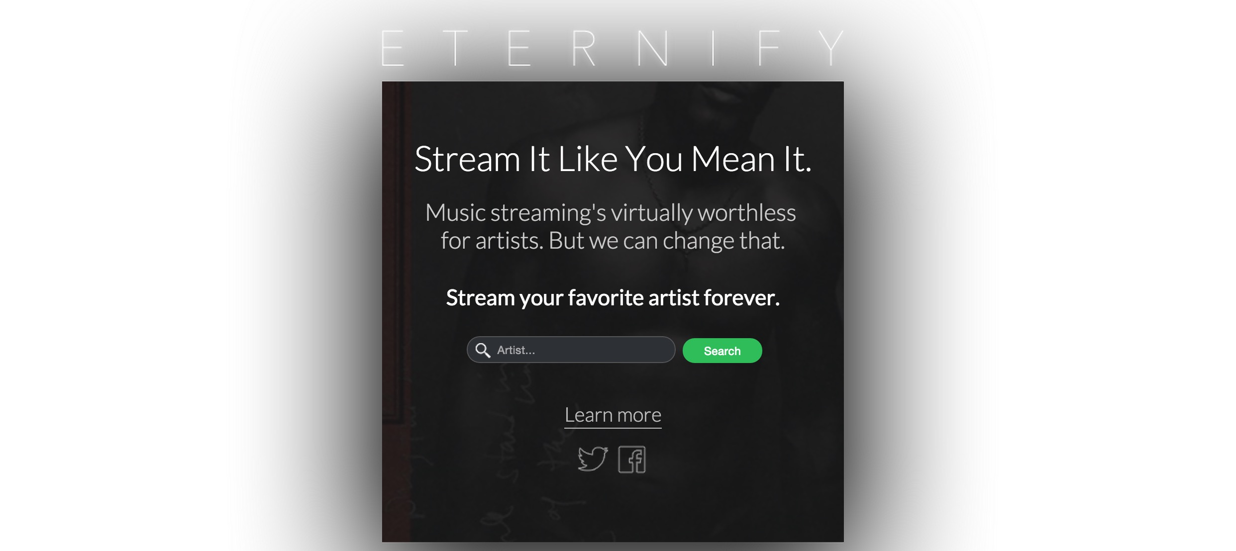 Eternify loopar låtar på Spotify. Så man kan stödja sina ...