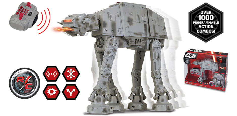 Radiostyrd AT-AT. Mera Star Wars-merch. | Feber / Pryl