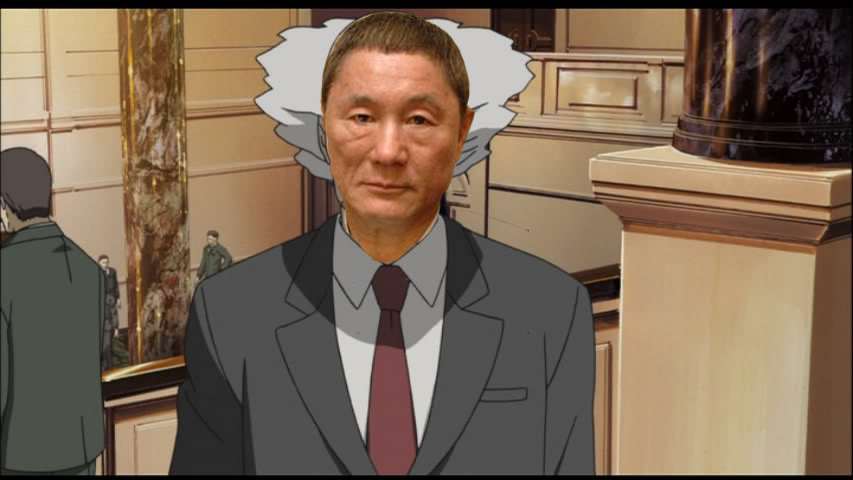 Takeshi Kitano spelar Daisuke Aramaki. I den kommande Ghost in the ...