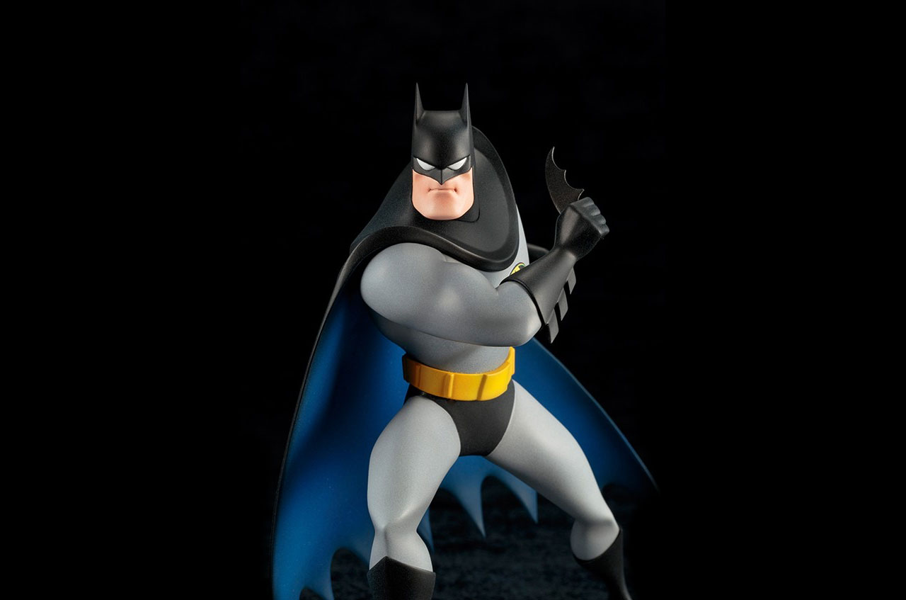 Animerade Batman som supersnygg liten staty. Inspirerad av Batman: The ...