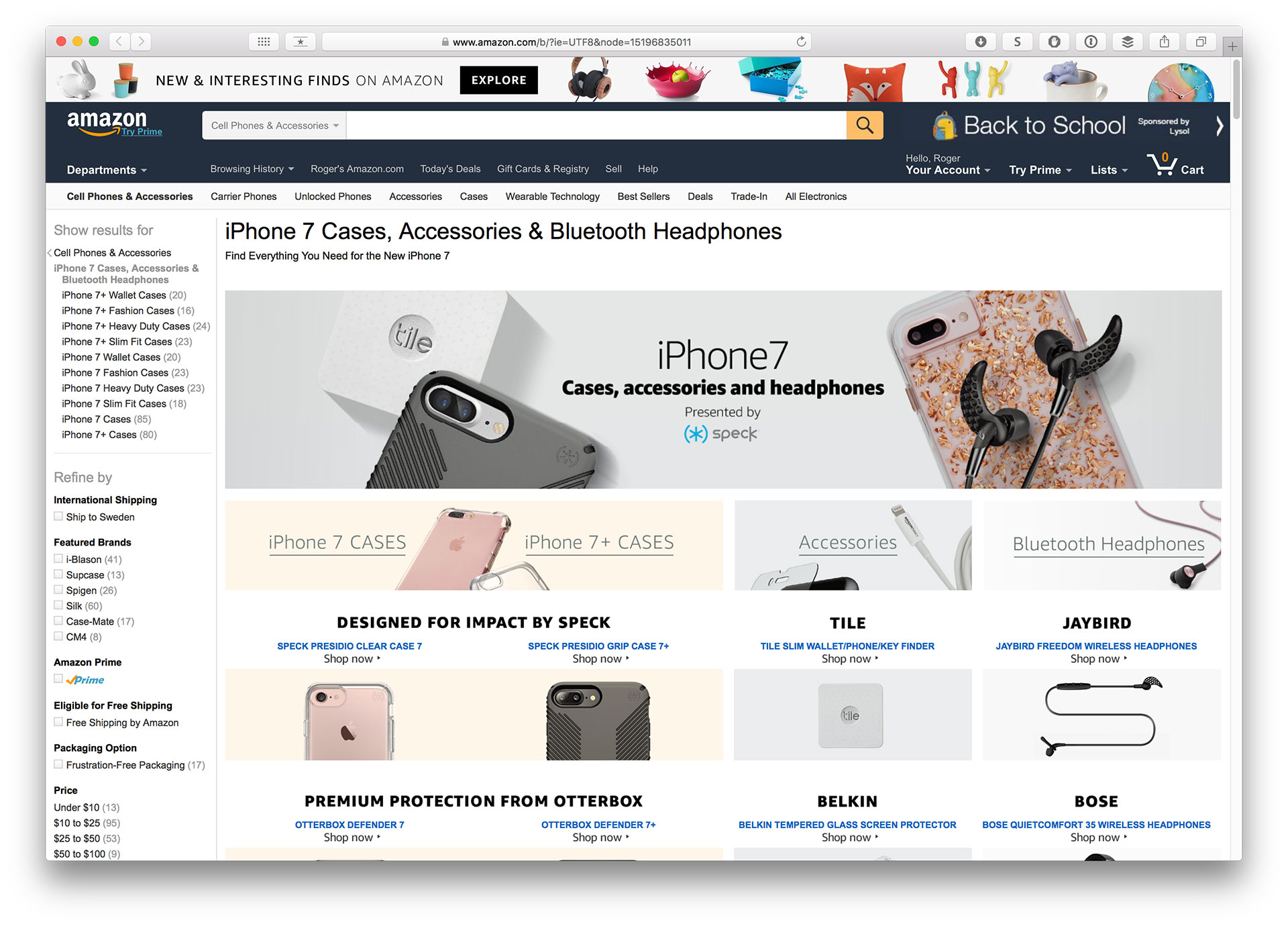 Amazon visar upp iPhone 7 lite för tidigt. I alla fall delar av ...