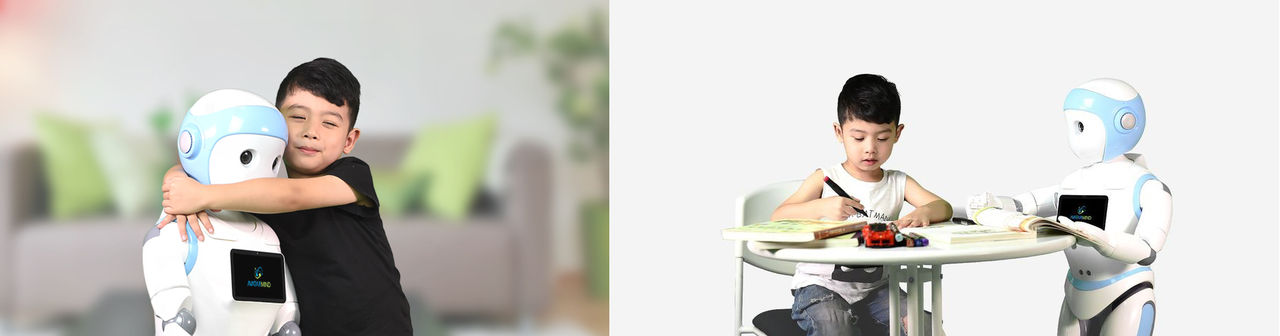 Robot som sköter barnpassningen. "It will be your child's best friend ...