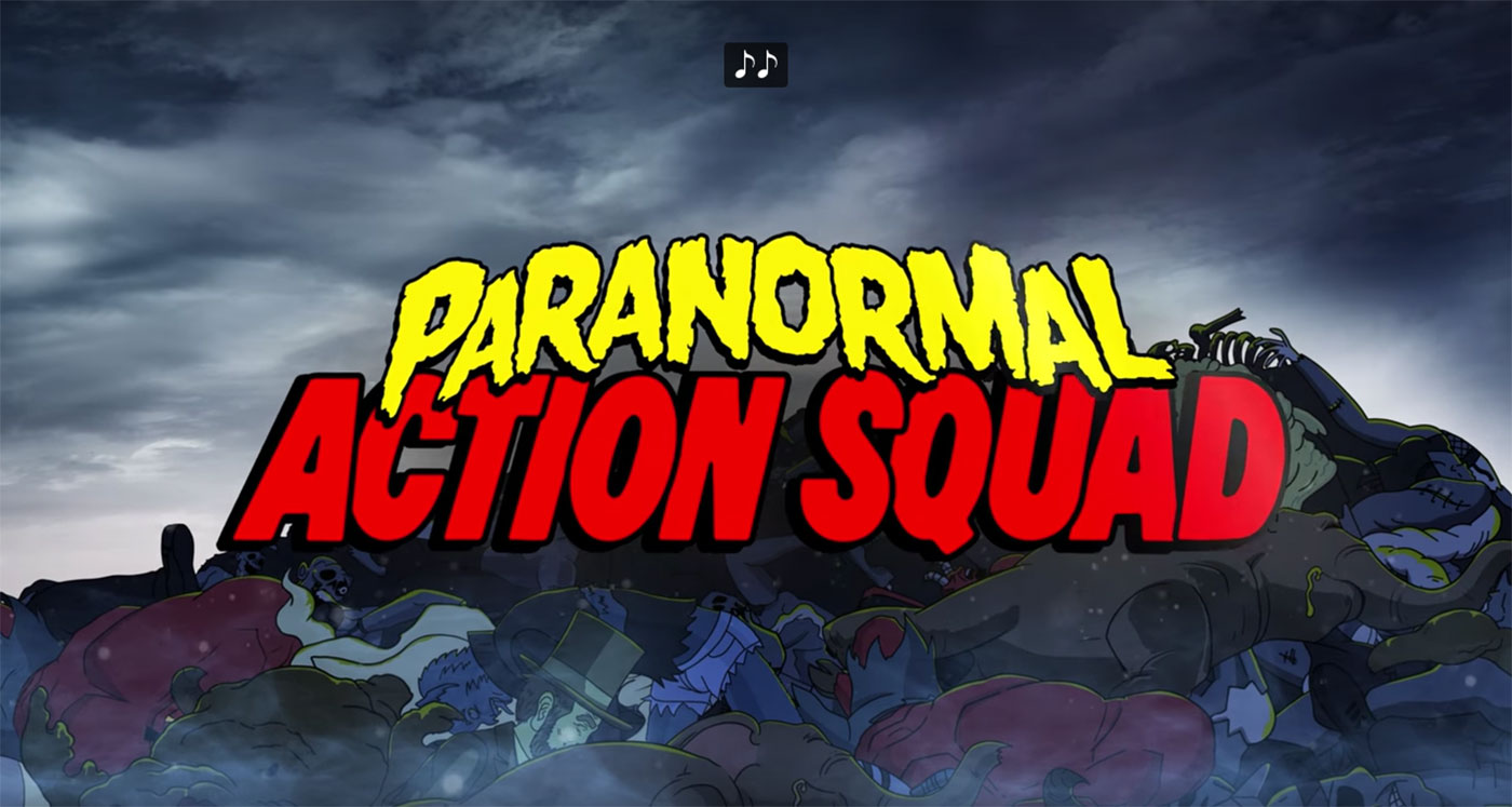 Paranormal Action Squad första animerade serien på YouTube Red. Har ...