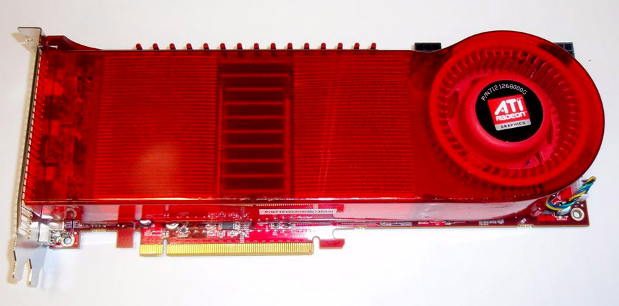 Radeon HD 3870 X2 på bild. AMD:s R680-dubbelkort fotat. | Feber / PC