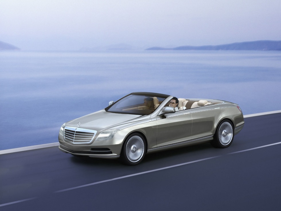 Mercedes Ocean Drive = S-klass cab. Det spektakulära konceptet visas i ...