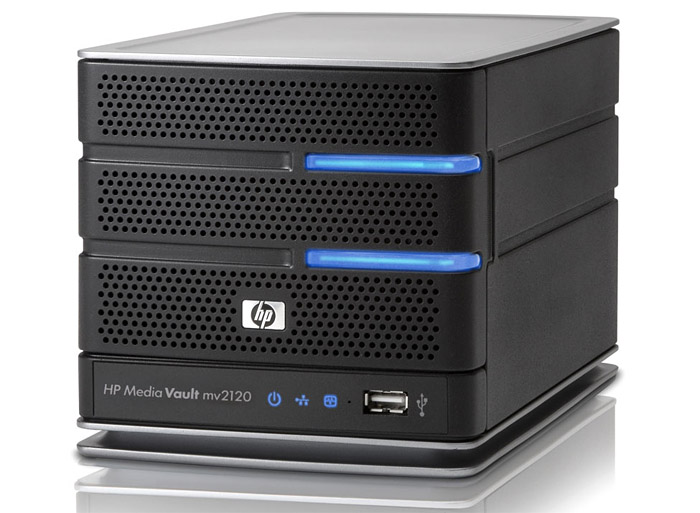 500GB NAS från HP. HP Media Vault mv2100 kör Linux. | Feber / PC