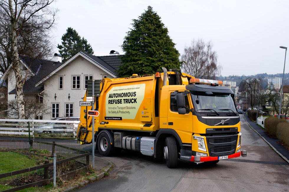 Volvo testar självkörande sopbilar. Ska leda till lägre ... Volvo testar självkörande sopbilar. Ska leda till lägre ...