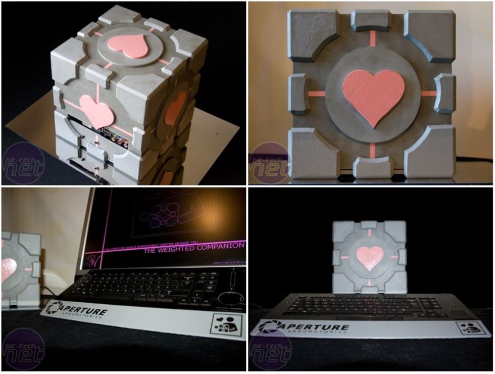 Weighted Companion Cube blir PC. Denna kastar man nog inte ner i brasan ...