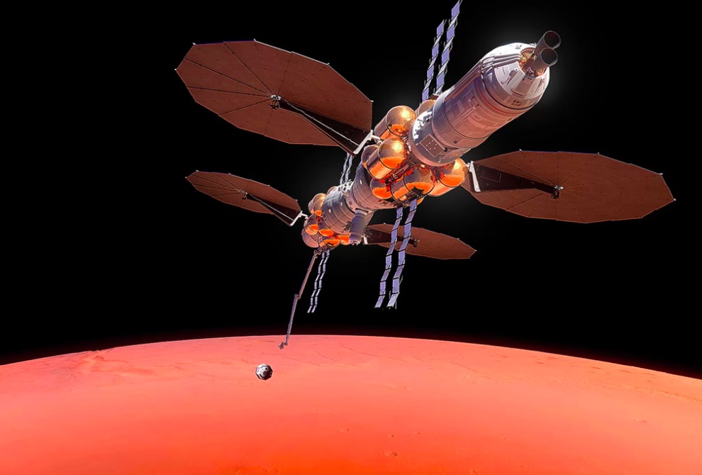 Lockheed Martin vill också bygga koloni på Mars. Visar upp Mars Base ...