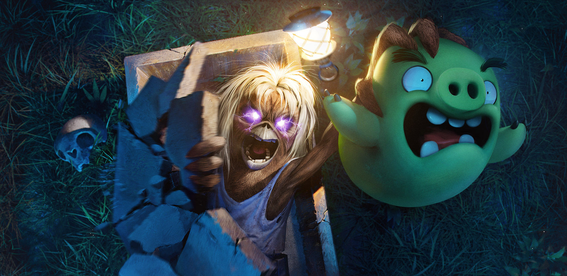 Iron Maidens maskot Eddie dyker upp i Angry Birds. 666 - the number of ...