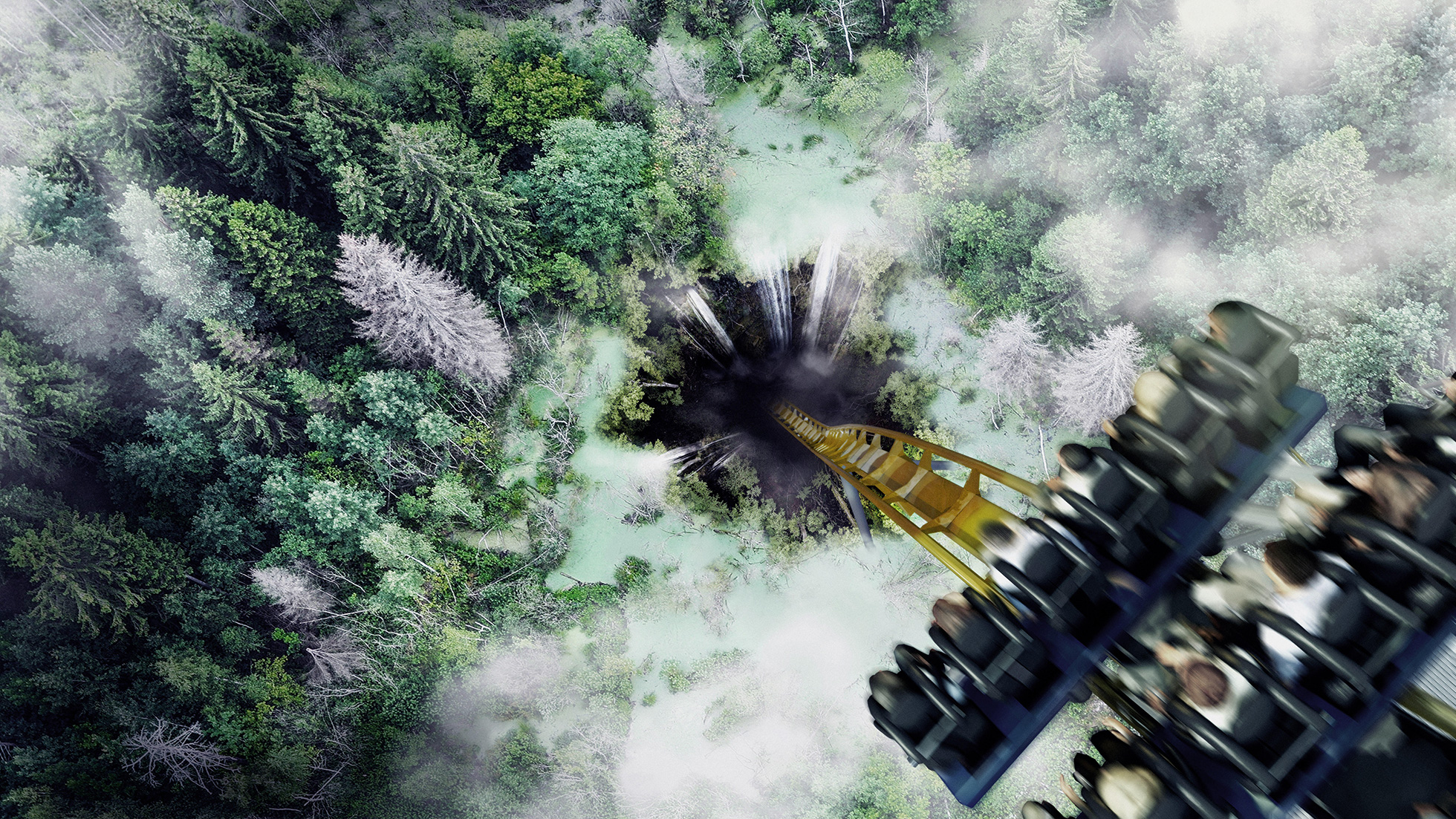 Nya bilder på Valkyria. Lisebergs nya berg- och dalbana. | Tjock / Passet