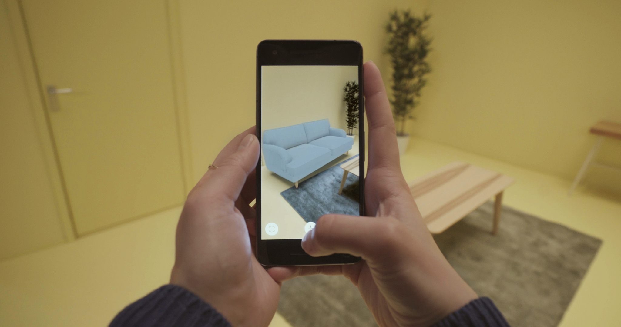 IKEA:s AR-app ute nu till Android. Placera ut möbler i förbättrad verklighet! | Feber / Mobil