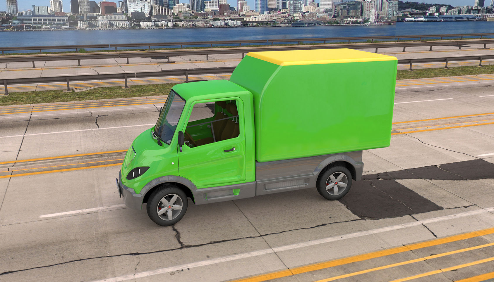 Ny eldriven liten lastbil från Sverige. Inzile PRO4 ska börja levereras ...