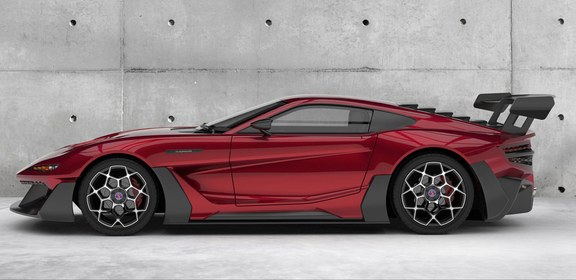 Factory Five Racing visar upp egen superbil. Har V12:a på 9,5 liter ...