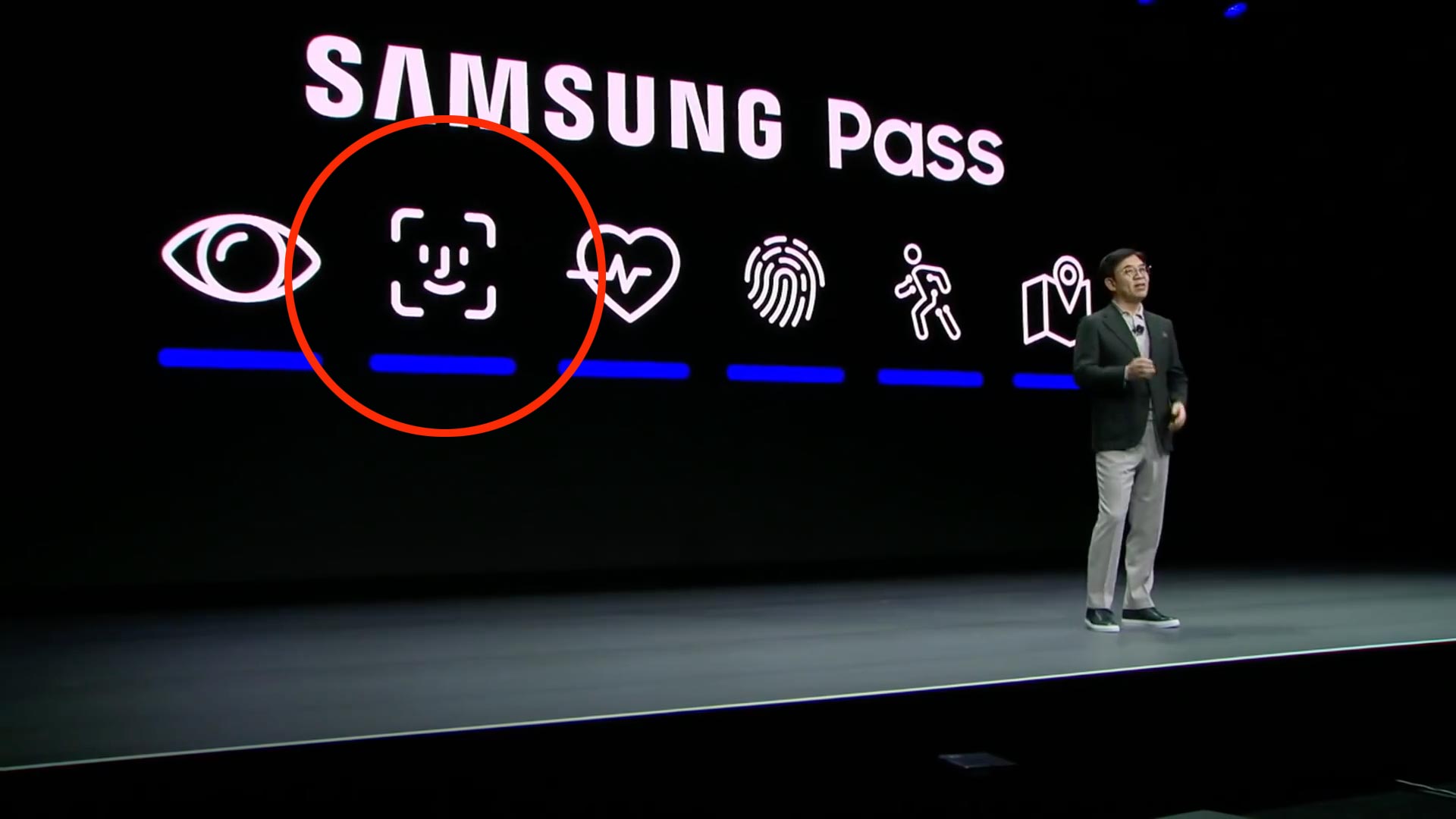 CES 2020: Samsung "lånar" Face ID-loggan. Hoppsan! | Feber / Mobil