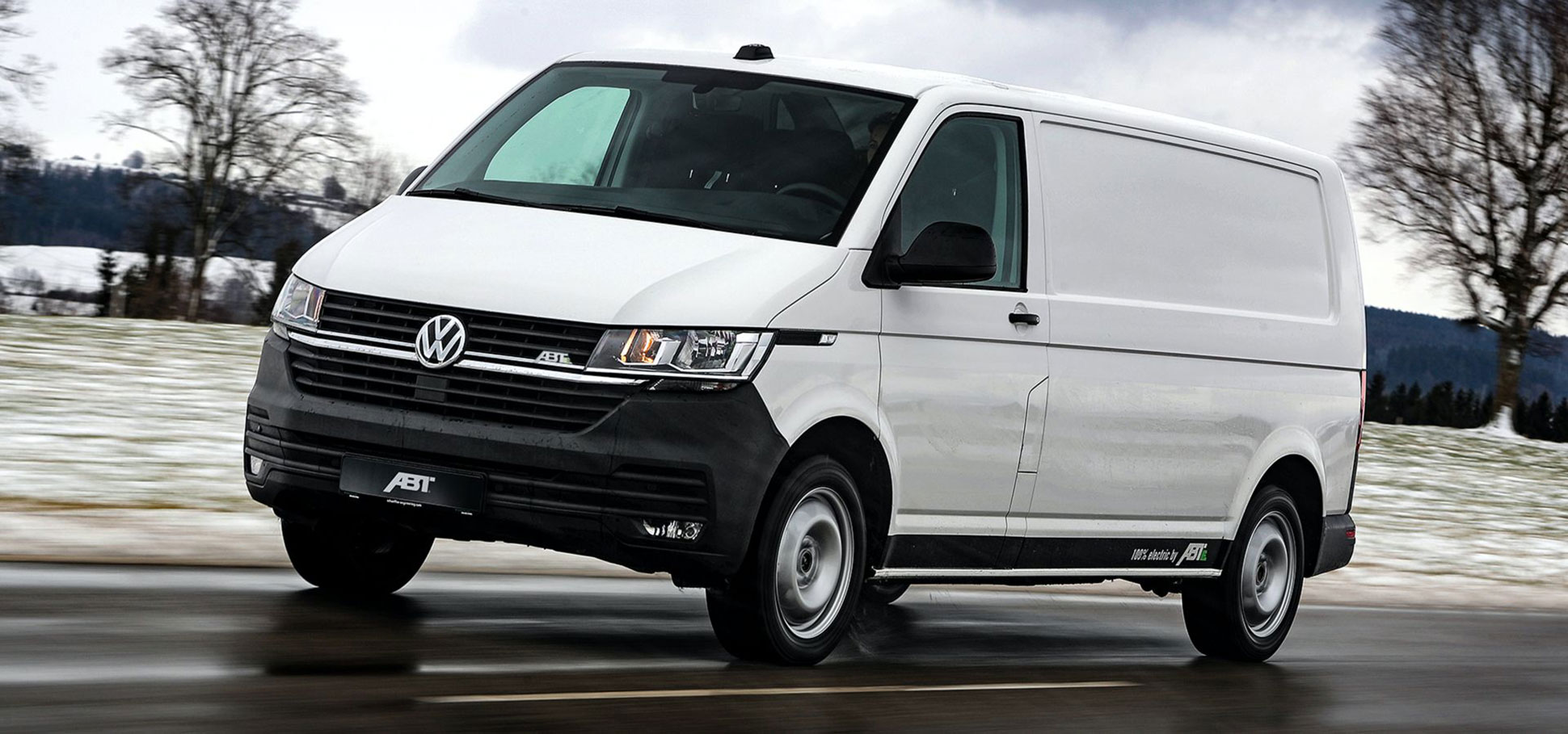 Uppdaterade Volkswagen Transporter med eldrift. Tack vare ABT. | Feber ...