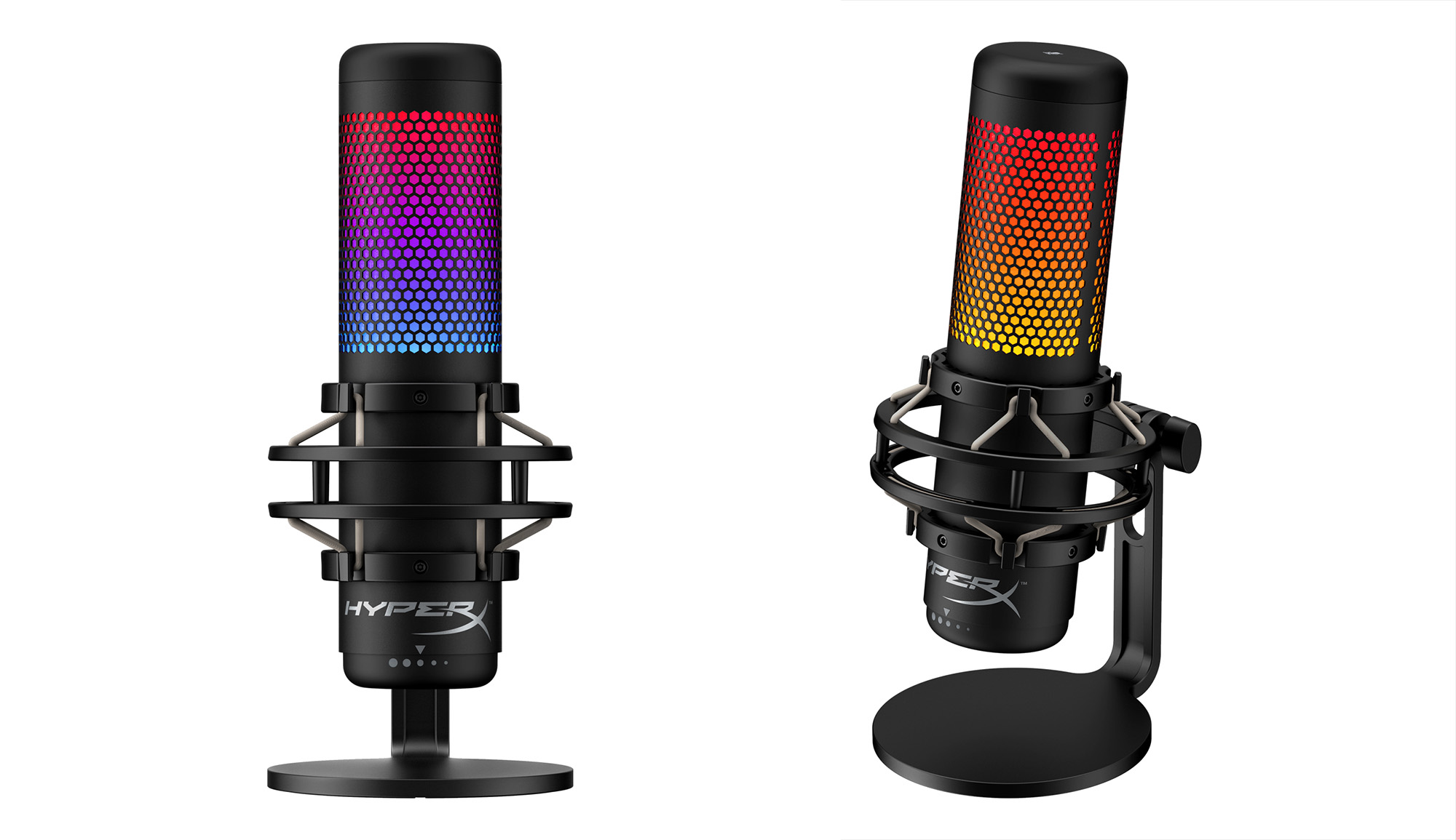 HyperX presenterar QuadCast S. Lite mer RGB i micen. | Feber / PC