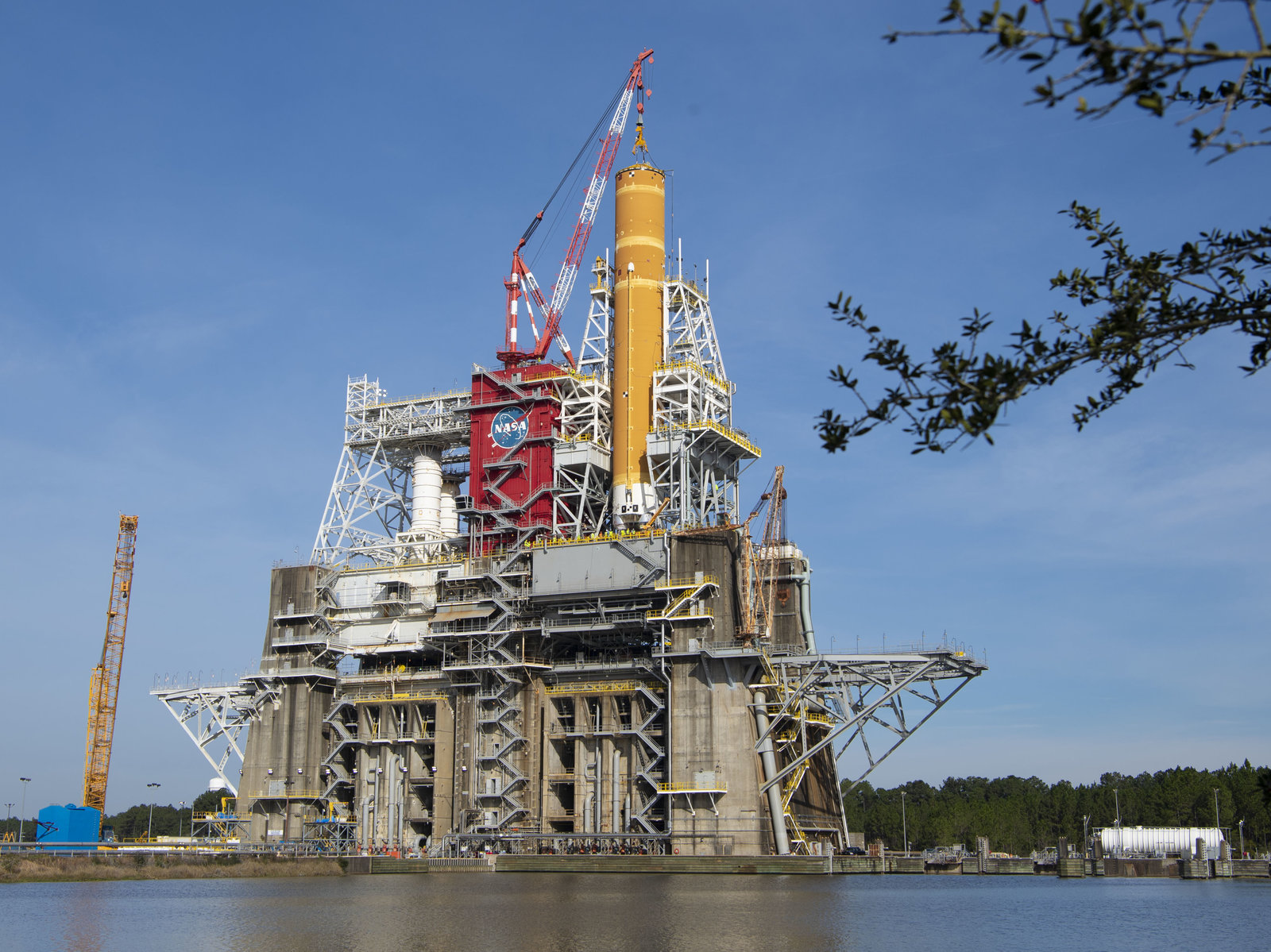 NASA förbereder sig för SLS andra stora motortest. Blir förhoppningsvis ...