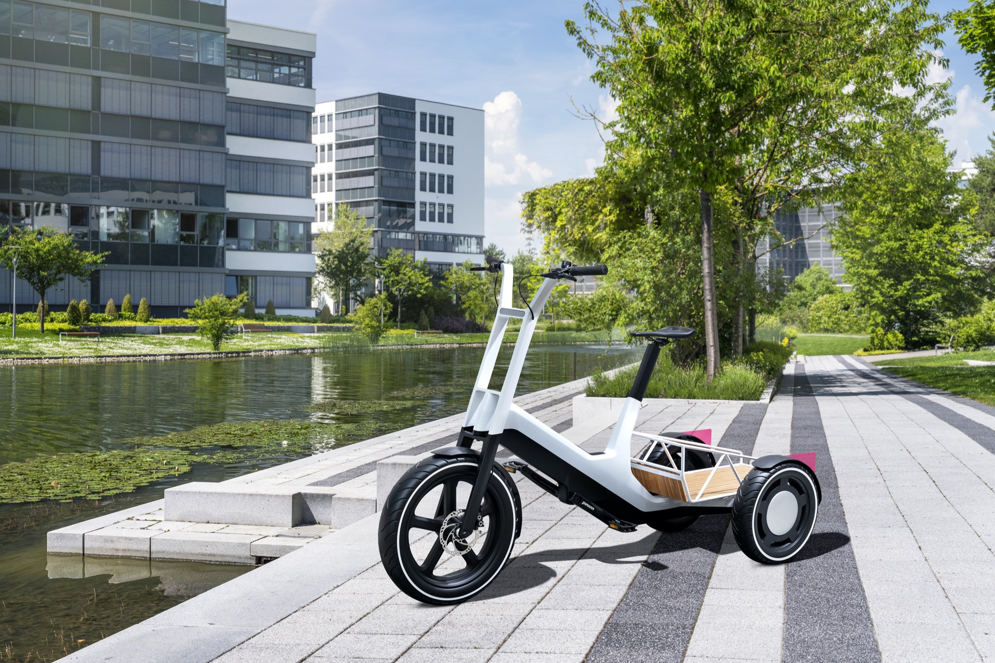 BMW visar upp fraktcykeln Dynamic Cargo. Eldrivet koncept som verkar ...