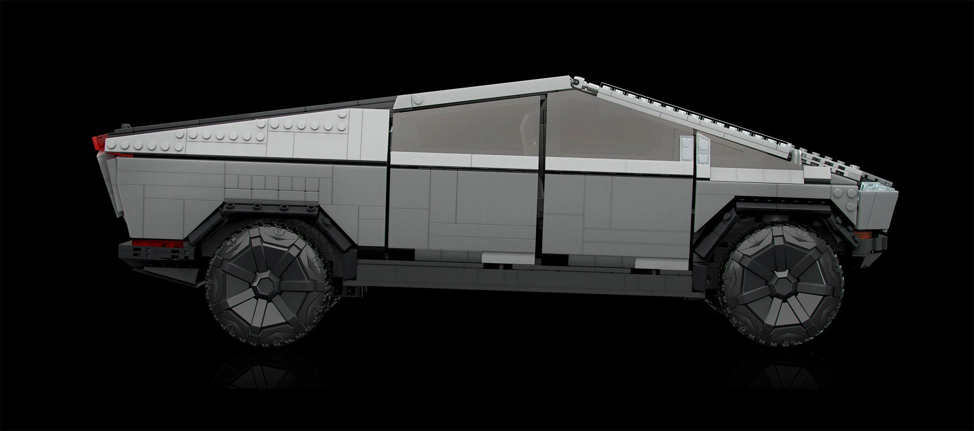 Mattel gör Cybertruck i "Lego". 3000 bitar. | Feber / Pryl