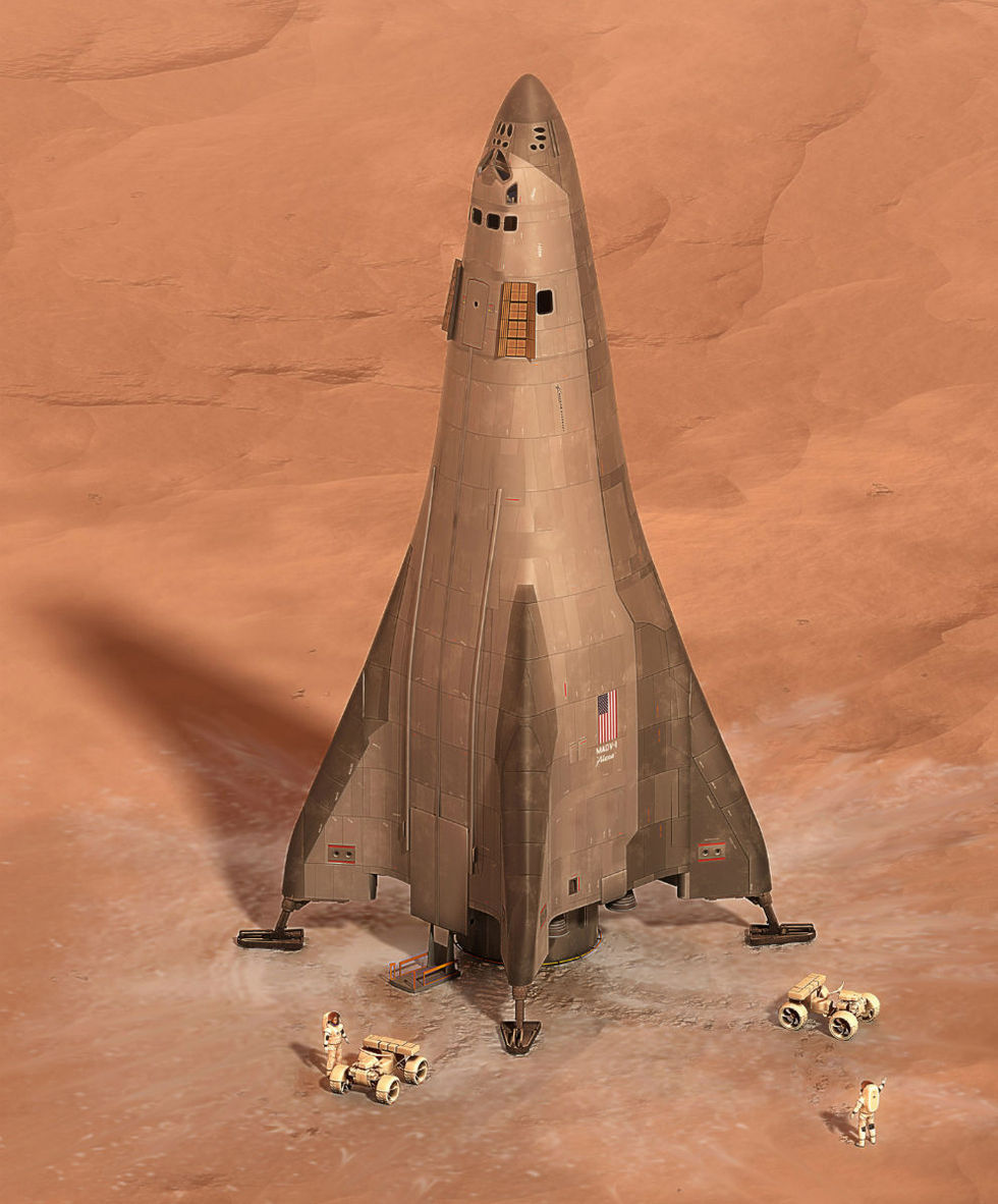 Lockheed Martin Ska Bygga Mars Raketen Mav Mars Ascent Vehicle Ska åka