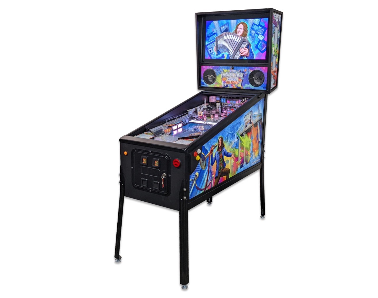 Weird Al släpper flipperspel. Byggt på en lite modernare flipperspels ...