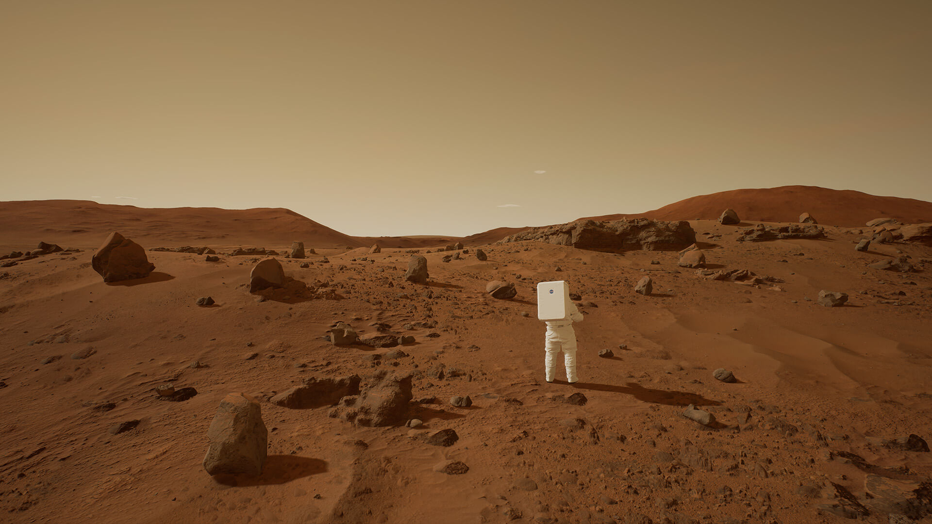 NASA vill ha hjälp med att bygga VR-upplevelse för Mars. Var med och ...