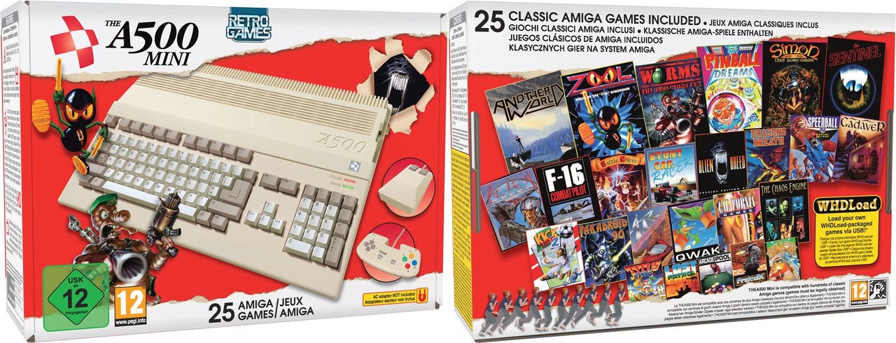 Vi har lekt med A500 Mini. Den nya Amiga 500-minikonsolen. | Feber / Spel